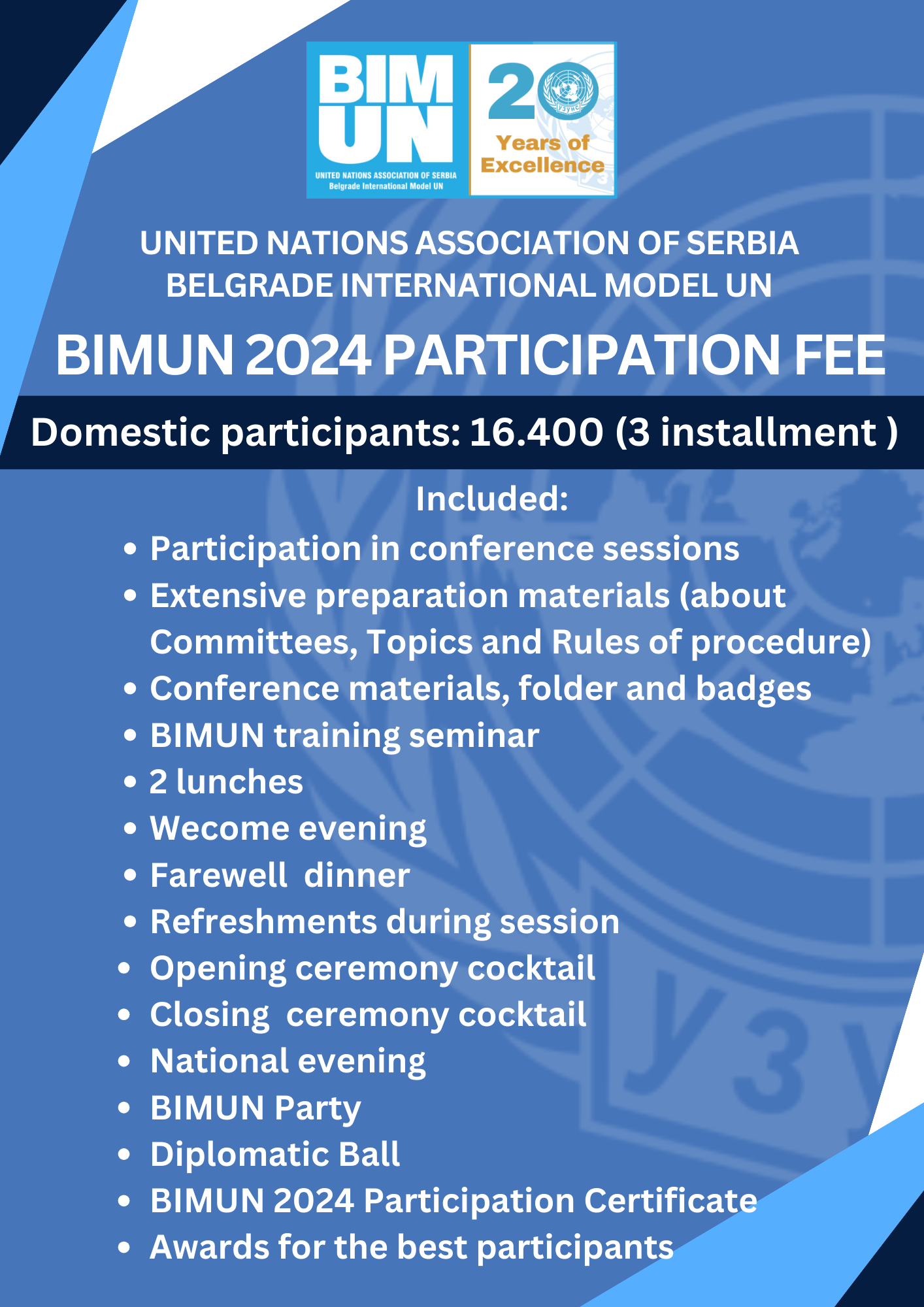 Domestic participants | Belgrade International Model United Nations - BIMUN